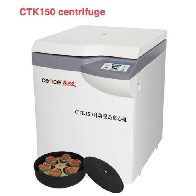 Automatic Decapping Refrigerated Centrifuge Machine CTK150R With Swing ...