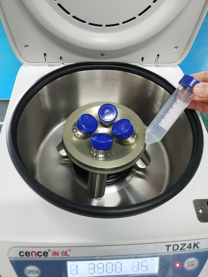 High Performance Tabletop Lab Centrifuge Machine , Automatic Balancing ...