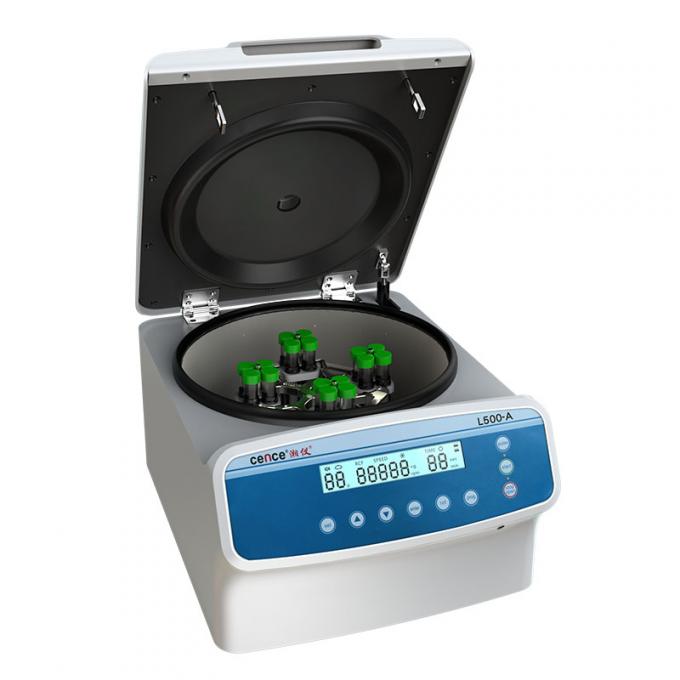 Laboratory L500-A 5000rpm Low Speed Centrifuge With Swing Rotor Angle Rotor