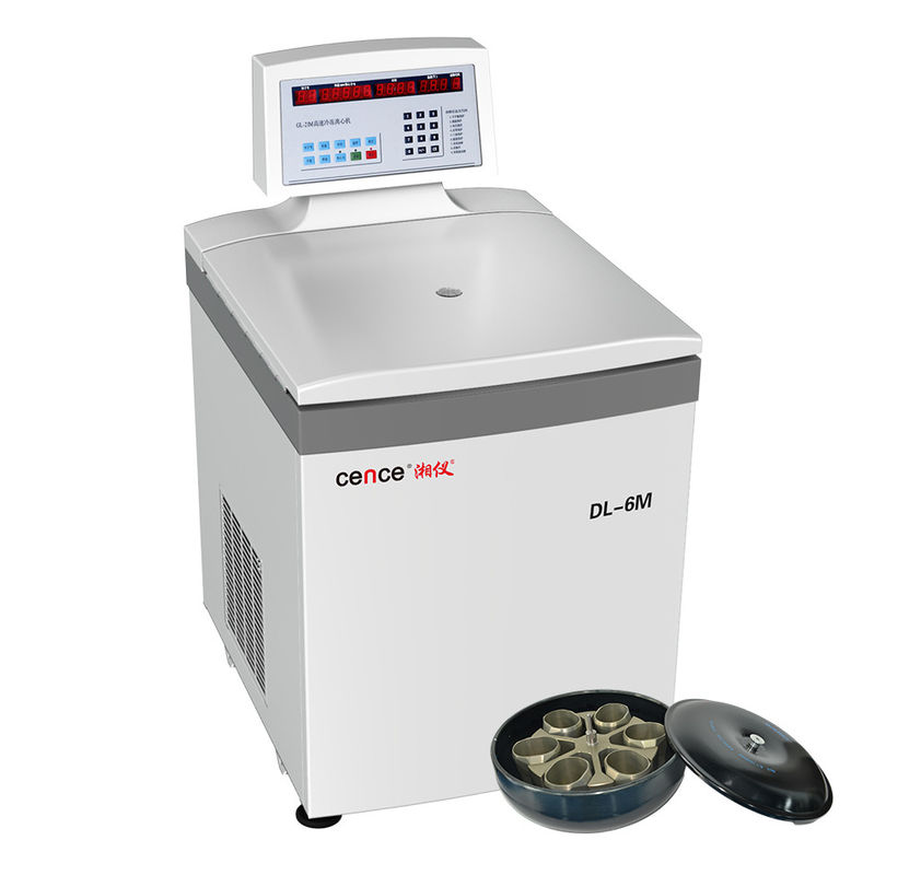 Low speed centrifuge DL-6M 6000r/min with swing rotors and angle rotor ...